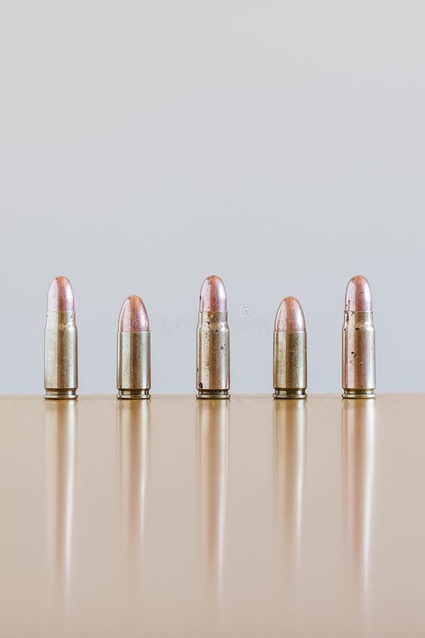 Old Rusted, Soviet Era, Bullets Stock Image - Image of bullet, brass ...