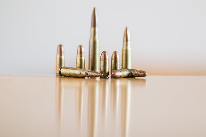 Old Rusted, Soviet Era, Bullets Stock Image - Image of military ...