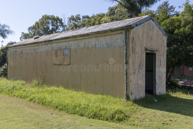 A Old Rusted Storage unit stock photo. Image of patterns - 138005208