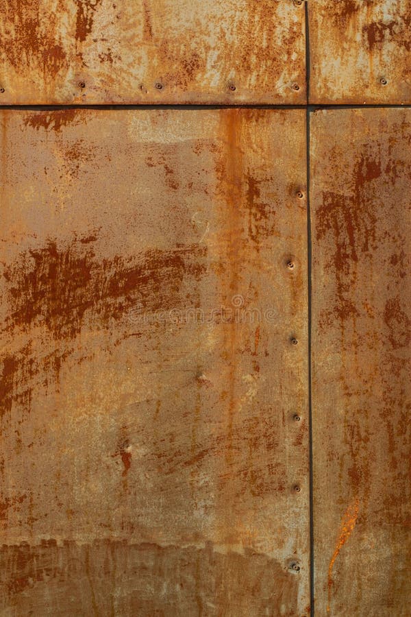Old Rusted Tin Background and Texture Stock Photo - Image of iron, rust ...