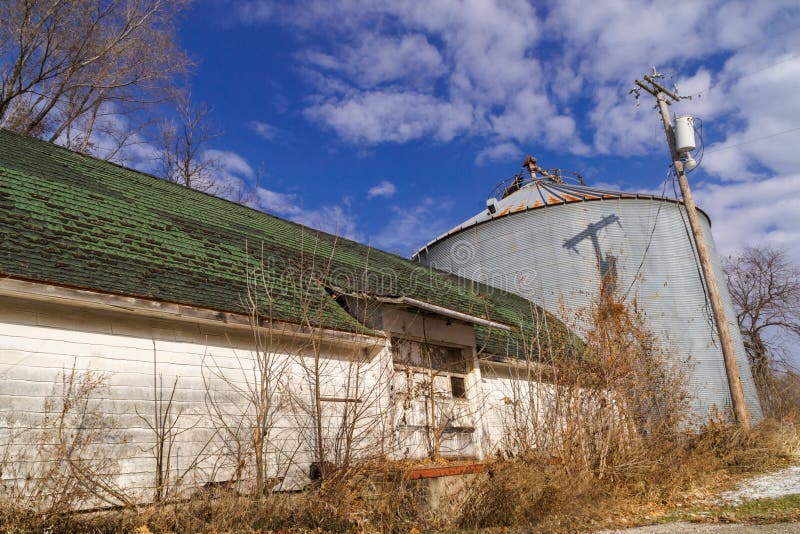 Old rustic building. stock photo. Image of rust, ground - 49808702