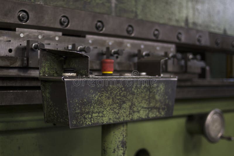 Old Rustic Classic Green Vintage Retro Part Control Panel on Metal ...