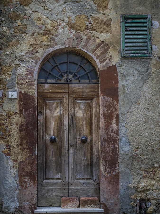 Vintage italian front door stock image. Image of front - 13579785