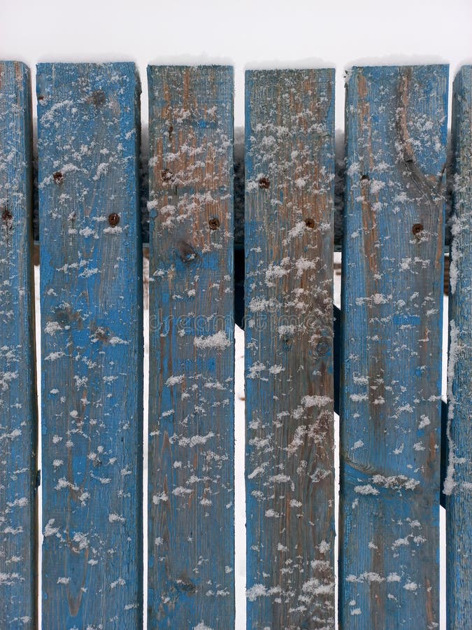 Old Rustic Fence with Blue Peeling Paintï¿¼ Stock Image - Image of ...