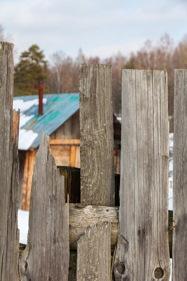 Old rustic fence stock photo. Image of board, area, landscape - 141463968