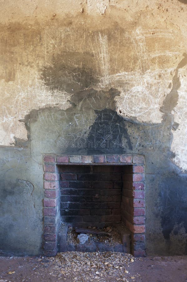 Old, Rustic Fireplace stock image. Image of antique, building - 30760683
