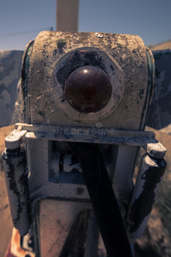 Old Rustic Fuel Pump in the Countryside. Stock Image - Image of travel ...