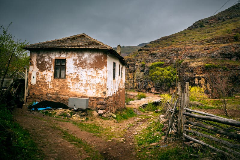 Old Rustic Idyllic Houses in a Village Topli Do Stock Image - Image of ... Old Rustic Idyllic Houses in a Village Topli Do Stock Image - Image of ...