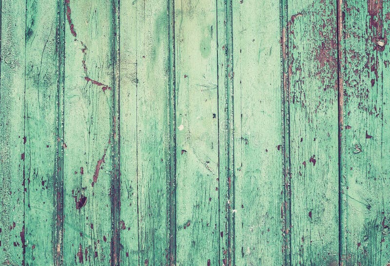 Old Rustic Painted Cracky Green Wooden Texture Stock Photo - Image of ...