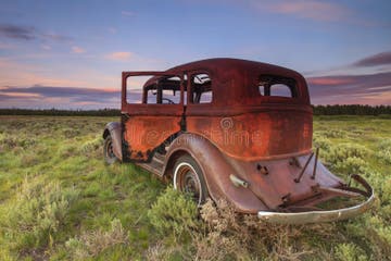 Old Rustic Vehicle stock image. Image of prairie, agriculture - 25509577