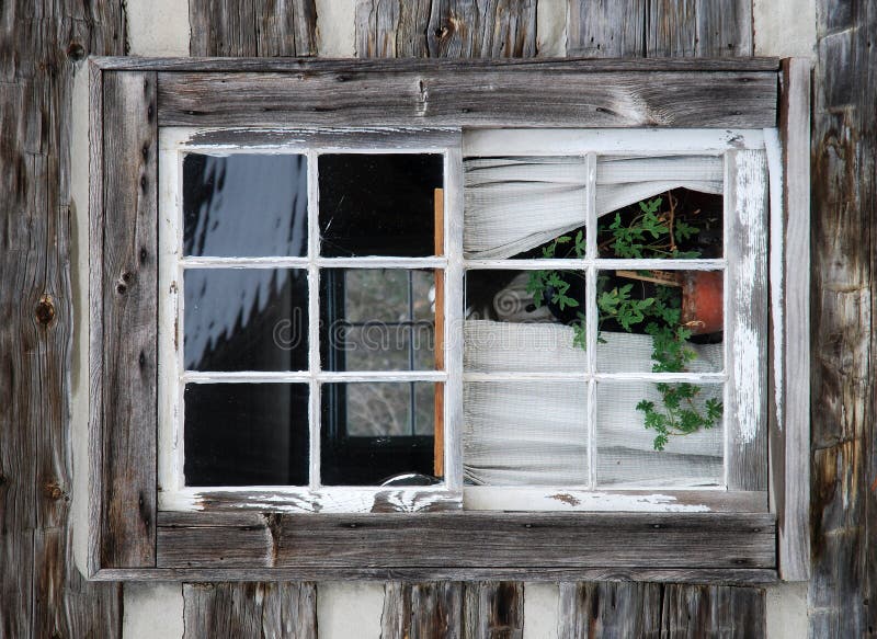 Old rustic window stock image. Image of glass, home, wooden - 3725589