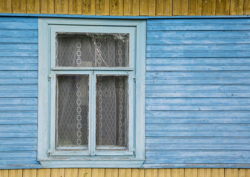 Old rustic window stock photo. Image of village, window - 42021170