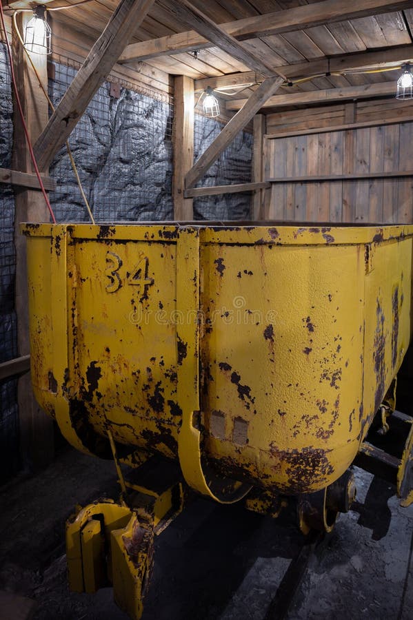 Yellow rail car stock image. Image of railroad, support - 32152879