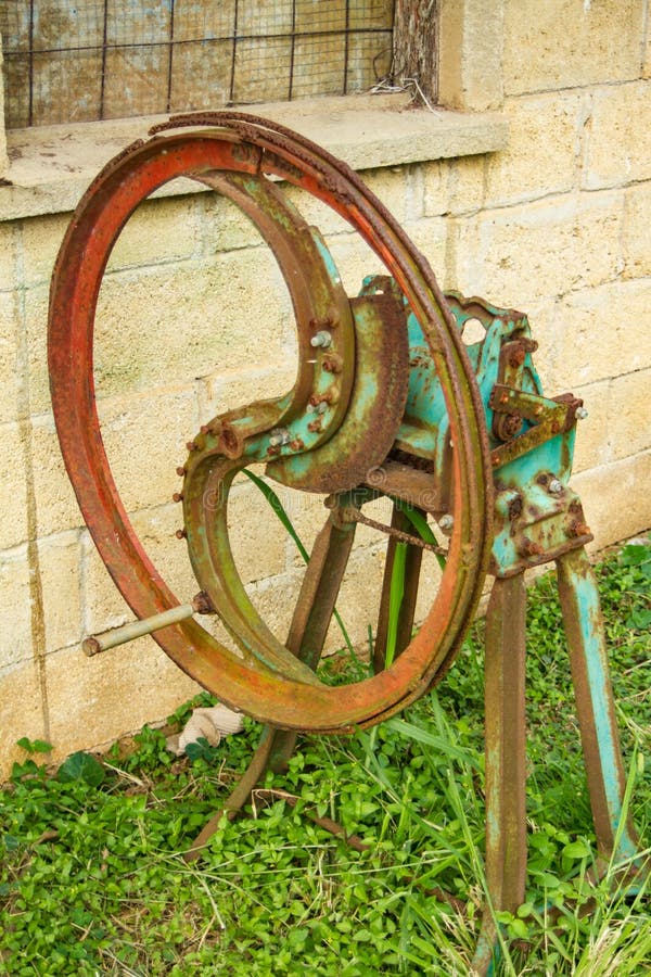 Hand Machine for Processing Harvested Products Stock Image - Image of ...