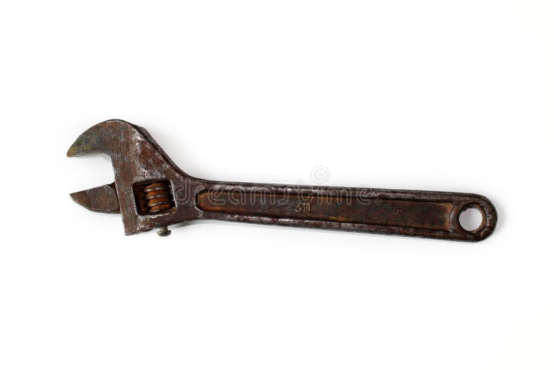 999 Old Rusty Adjustable Spanner Photos - Free & Royalty-Free Stock ...