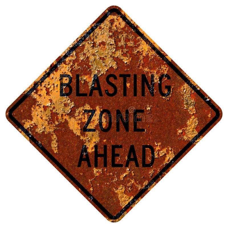 Blasting Sign Stock Illustrations – 837 Blasting Sign Stock ...