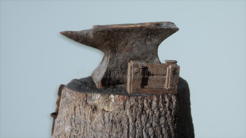 Old Rusty Anvil from the Village Forge Stock Photo - Image of antique ...