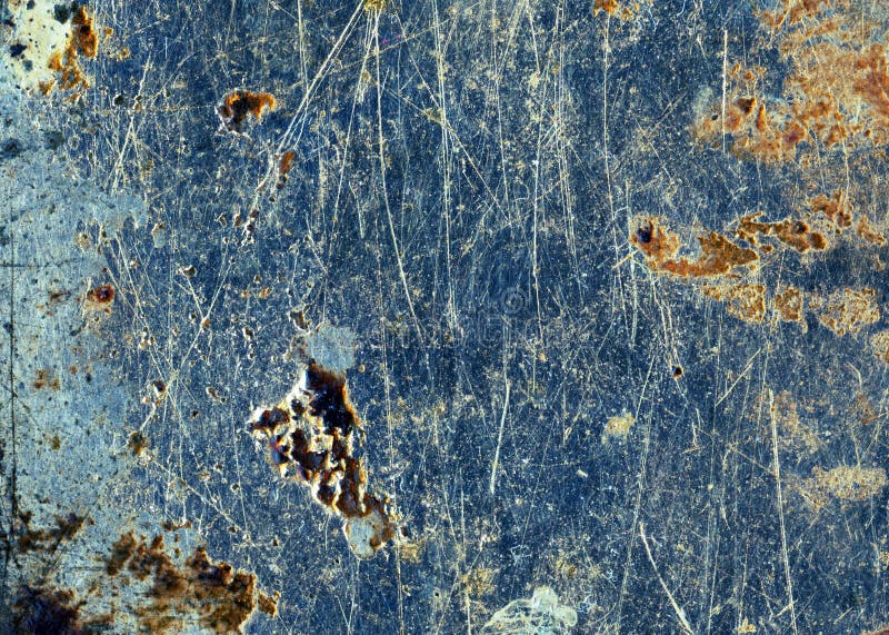 Old Rusty Background with Traces of an Oil. Stock Image - Image of ...