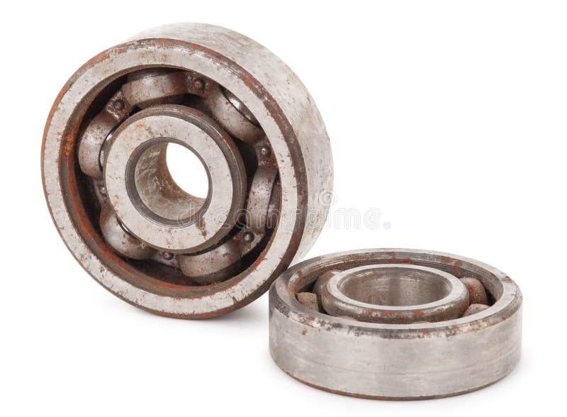 Rusty Bearings and Collapsed Wooden Flooring Stock Photo - Image of ...