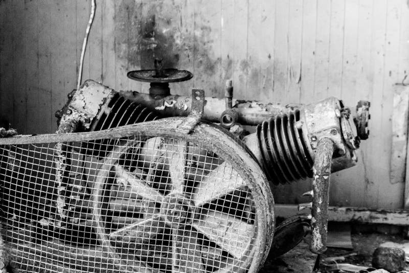 Gas Compressor Cylinders stock photo. Image of bolts - 42403790