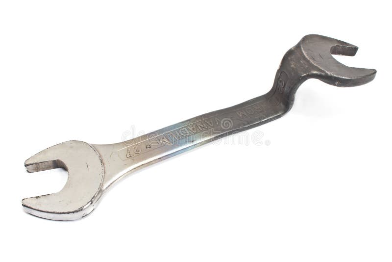 Old Rusty Bent Spanner Stock Photos - Free & Royalty-Free Stock Photos ...