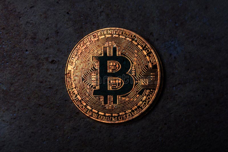 An old and rusty bitcoin stock photo. Image of bitcoin - 107777880