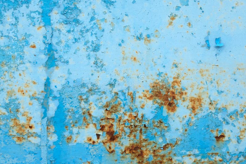Old Rusty Blue Zinc Grunge Texture Background Stock Photo - Image of ...