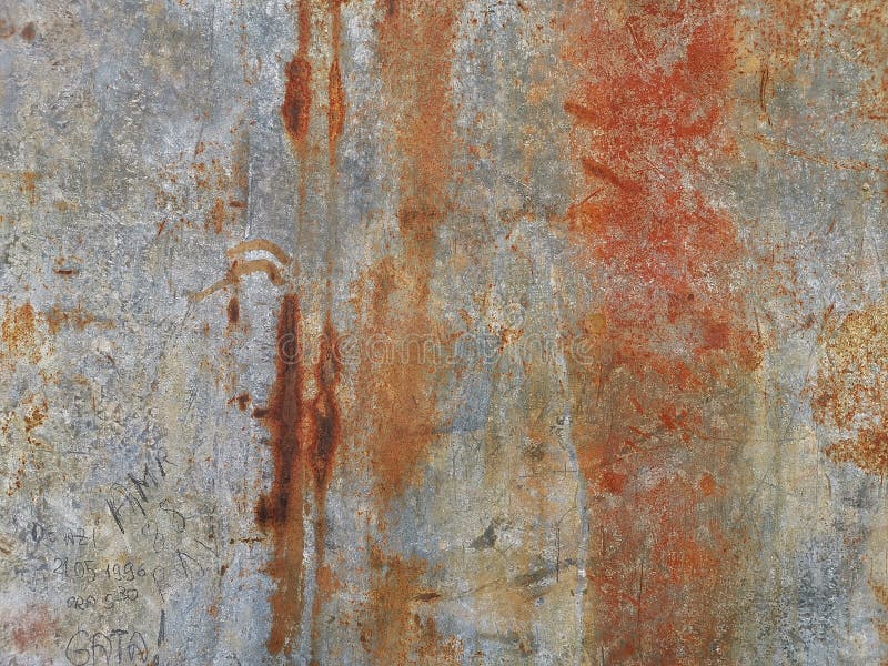 Old Rusty Board Wall Background with Different Textures Stock Photo ...