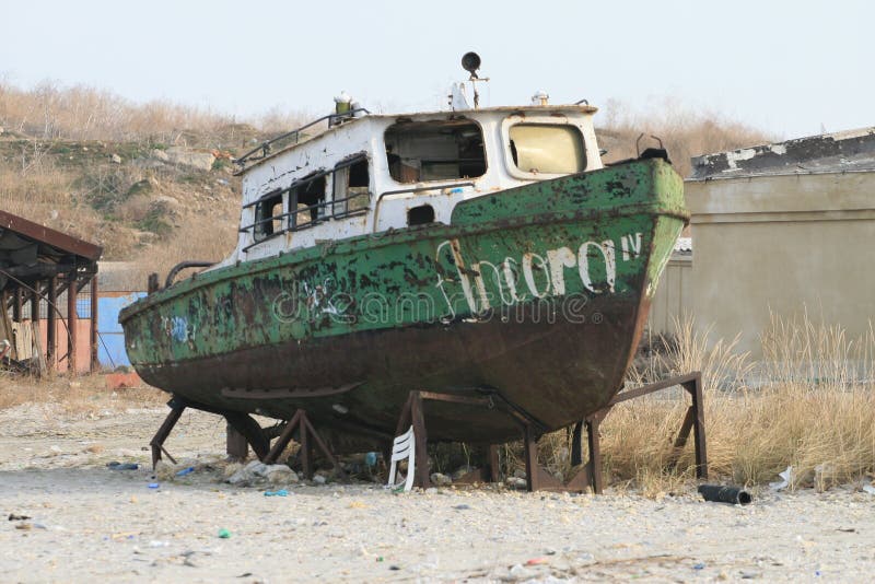 Old wooden boat stock photo. Image of closeup, ocean - 79890978