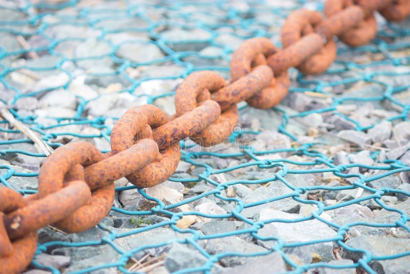 Boat chain stock image. Image of fisher, fence, house - 90830427