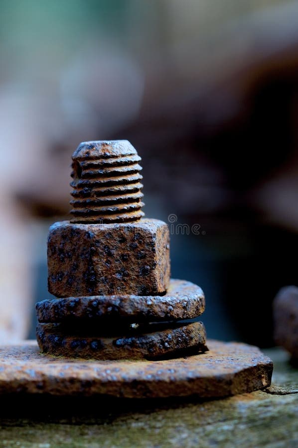 Old rusty bolt stock photo. Image of railway, pipe, train - 34941782