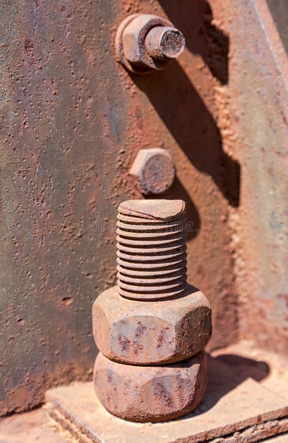 Old rusty bolt stock photo. Image of mechanic, still - 41346730
