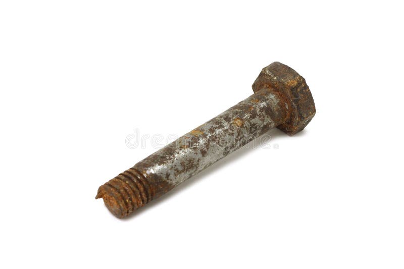 Old rusty bolt stock photo. Image of head, bolt, fixing - 58484164