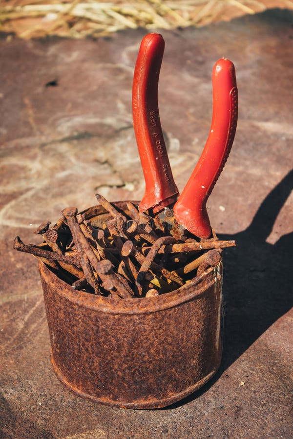 Broken tools stock photo. Image of hardware, coil, loss - 28388116
