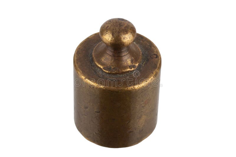 Old Rusty Bronze Scale Weights Stock Photo - Image of kilogram, measure ...