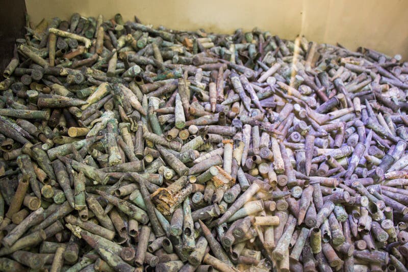 Old Rusty Bullet Ammunition Stock Photo - Image of ammo, dangerous ...
