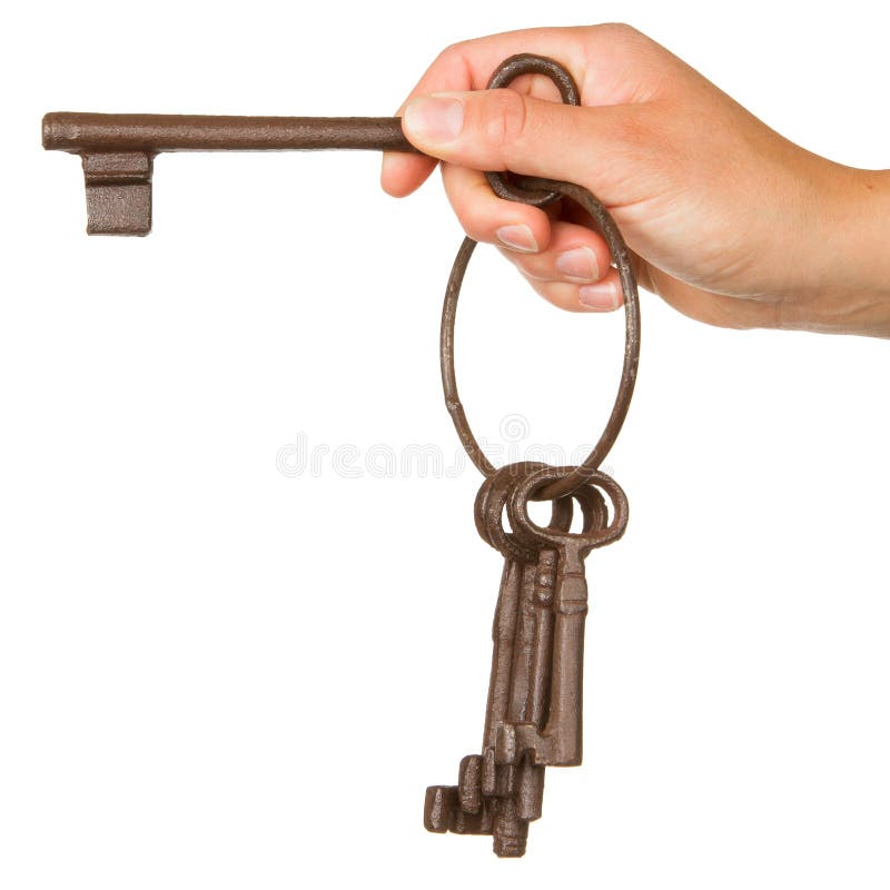 Rusty Bunch of Keys stock image. Image of close, isolated - 2724725
