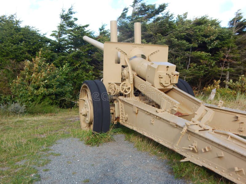 Old and Rusty Cannon in Hanstholm Stock Photo - Image of soldier ...