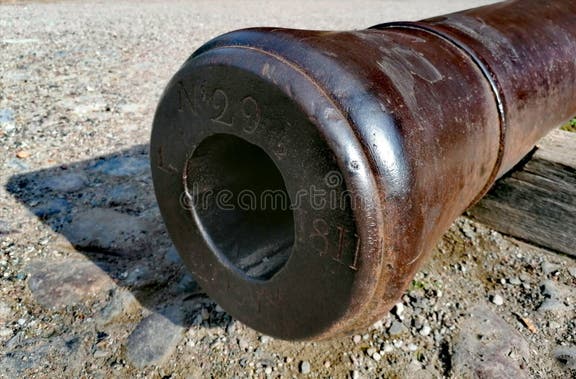 Old rusty canon stock image. Image of rusty, canon, wapon - 161552015