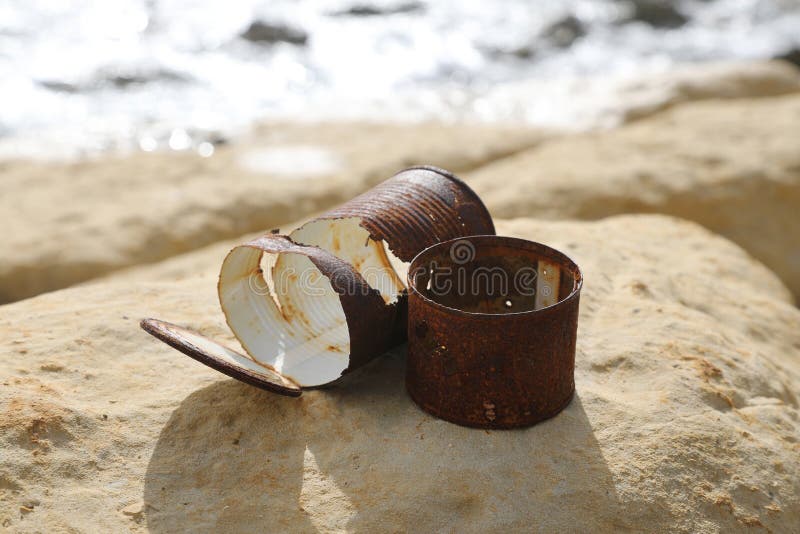 Old rusty cans stock photo. Image of rusty, corrosion - 98237906