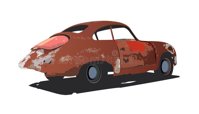 Old Rusty Car Stock Illustrations – 870 Old Rusty Car Stock ...