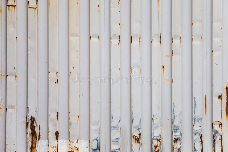 Old Rusty Cargo Ship Container Texture Stock Image - Image of port ...