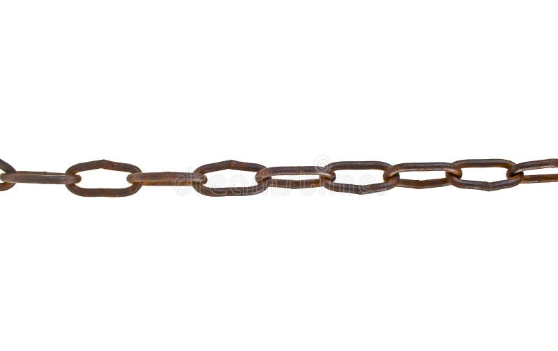 Old Rusty Chain Isolated on White Background Stock Image - Image of ... Old Rusty Chain Isolated on White Background Stock Image - Image of ...