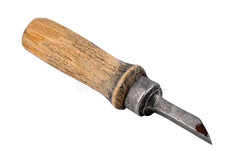 Old rusty chisel stock image. Image of gouge, construction - 316133287