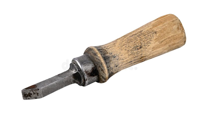 Old rusty chisel stock photo. Image of metal, household - 315589948