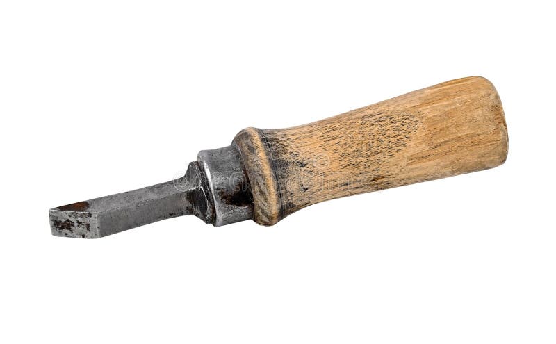 Old rusty chisel stock photo. Image of gadget, grip - 316003536
