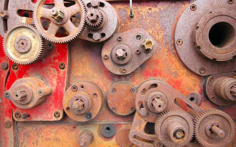 Old Rusty Cogs stock photo. Image of spin, macro, cogwheels - 67448580