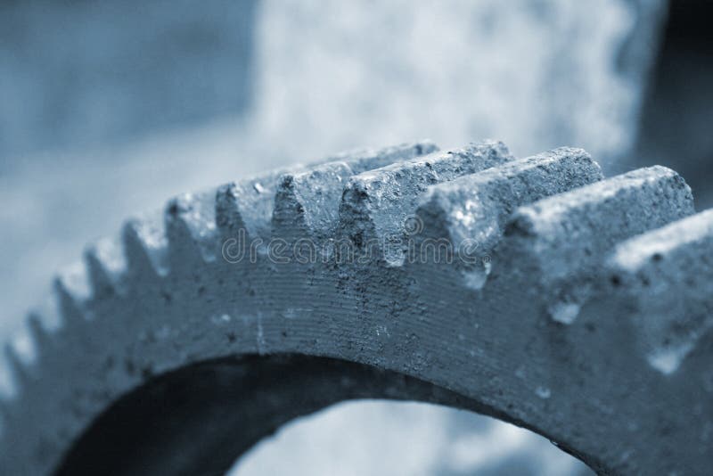 Old rusty cogwheel stock image. Image of equipment, development - 2312937