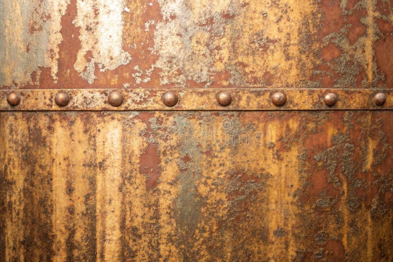 Old Rusty Copper and Bronze Metal Texture Stock Illustration ...