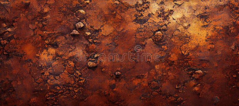 Old Rusty Cracked Iron Wall Texture Background Stock Illustration ...